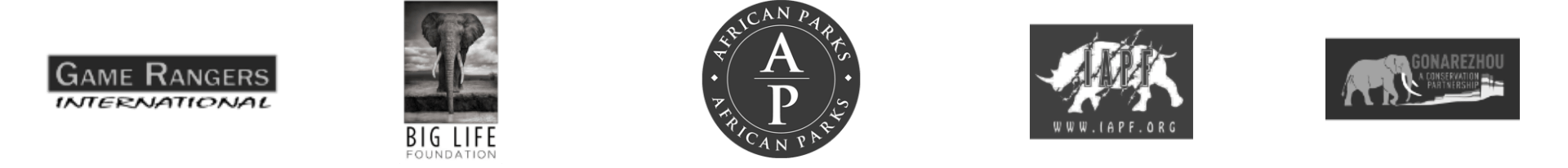 Conservation organisation logos - National Park Rescue